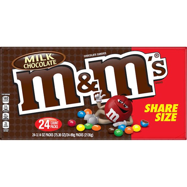M&M’s Milk Share Size – Ramzan Distributors