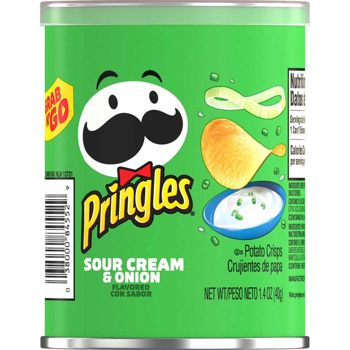 Pringles Grab & Go Sour Cream & Onion – Ramzan Distributors